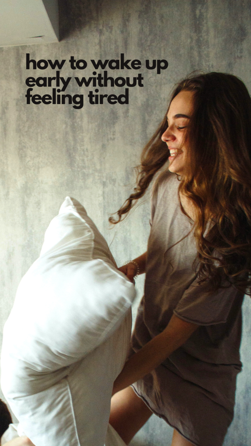 How to wake up at 5 am without feeling tired - Her New Habits