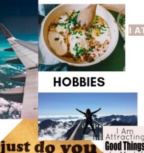 What are the sections of a vision board? - Her New Habits