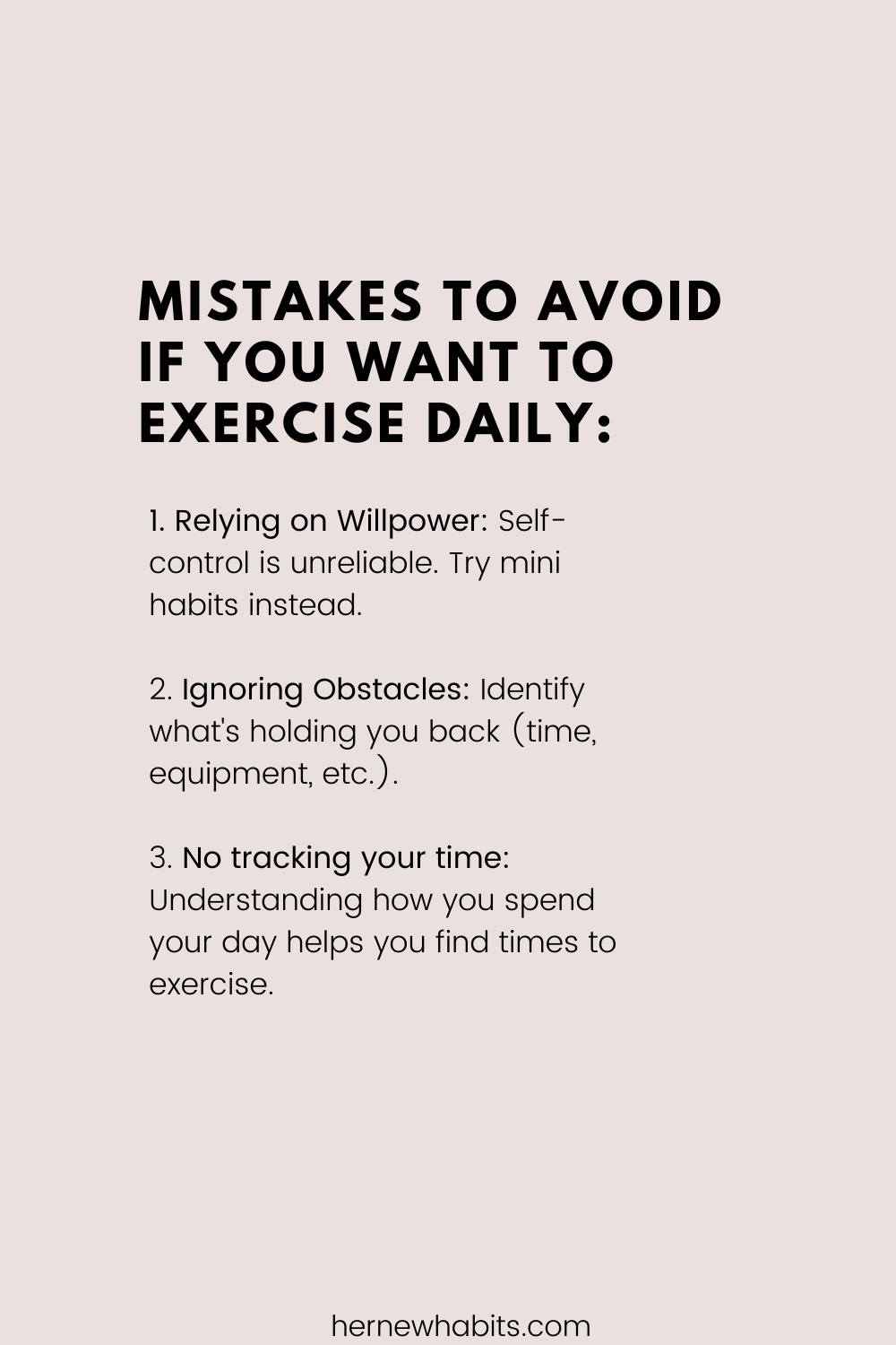 How to start working out consistently?