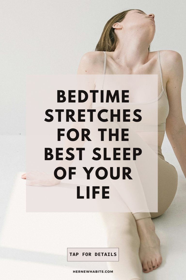 Should you stretch before bed?